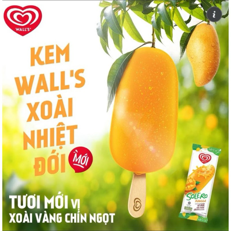 Kem Wall's xoài nhiệt đới | Shopee Việt Nam