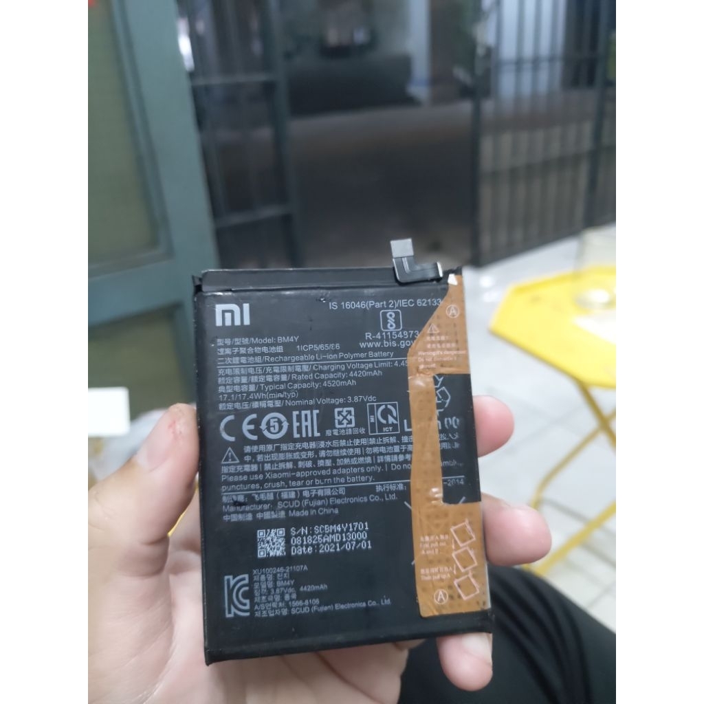 Pin Xiaomi BM4Y / Redmi K40 / Redmi K40 Pro / Poco F3 / Poco F3 Pro ...