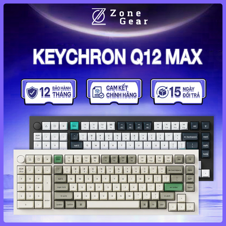 Bàn phím cơ Keychron Q12 Max | Shopee Việt Nam