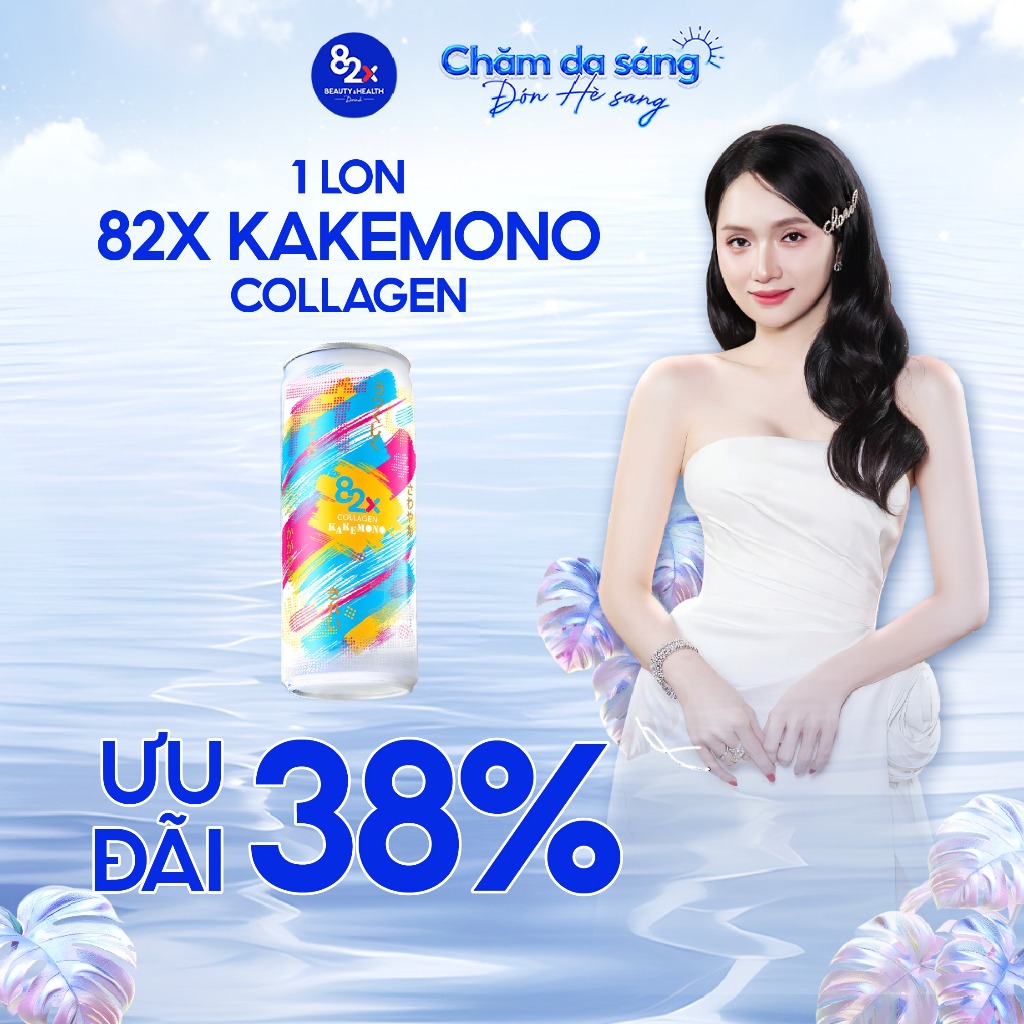 1 Lon Thực Phẩm Bổ Sung Collagen 82X Kakemono Vị Ổi Hồng 245ml | Shopee Việt Nam