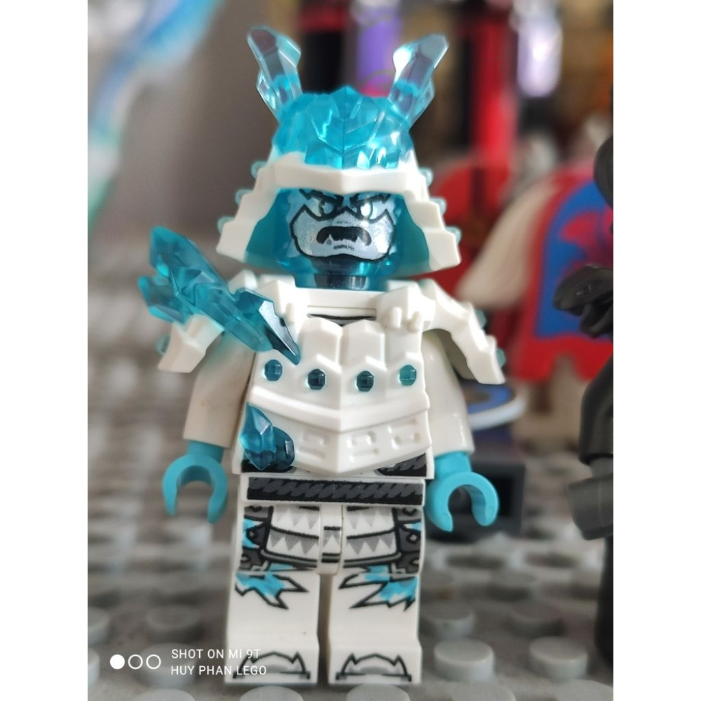 Lego Ninjago ZANE ICE EMPEROR MINIFIGURE NJO522 ninjago | Shopee Việt Nam