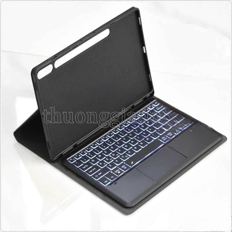 Bao da kèm bàn phím Samsung Galaxy Tab S8 Ultra/ Tab S9 Plus/ Tab S9 ...