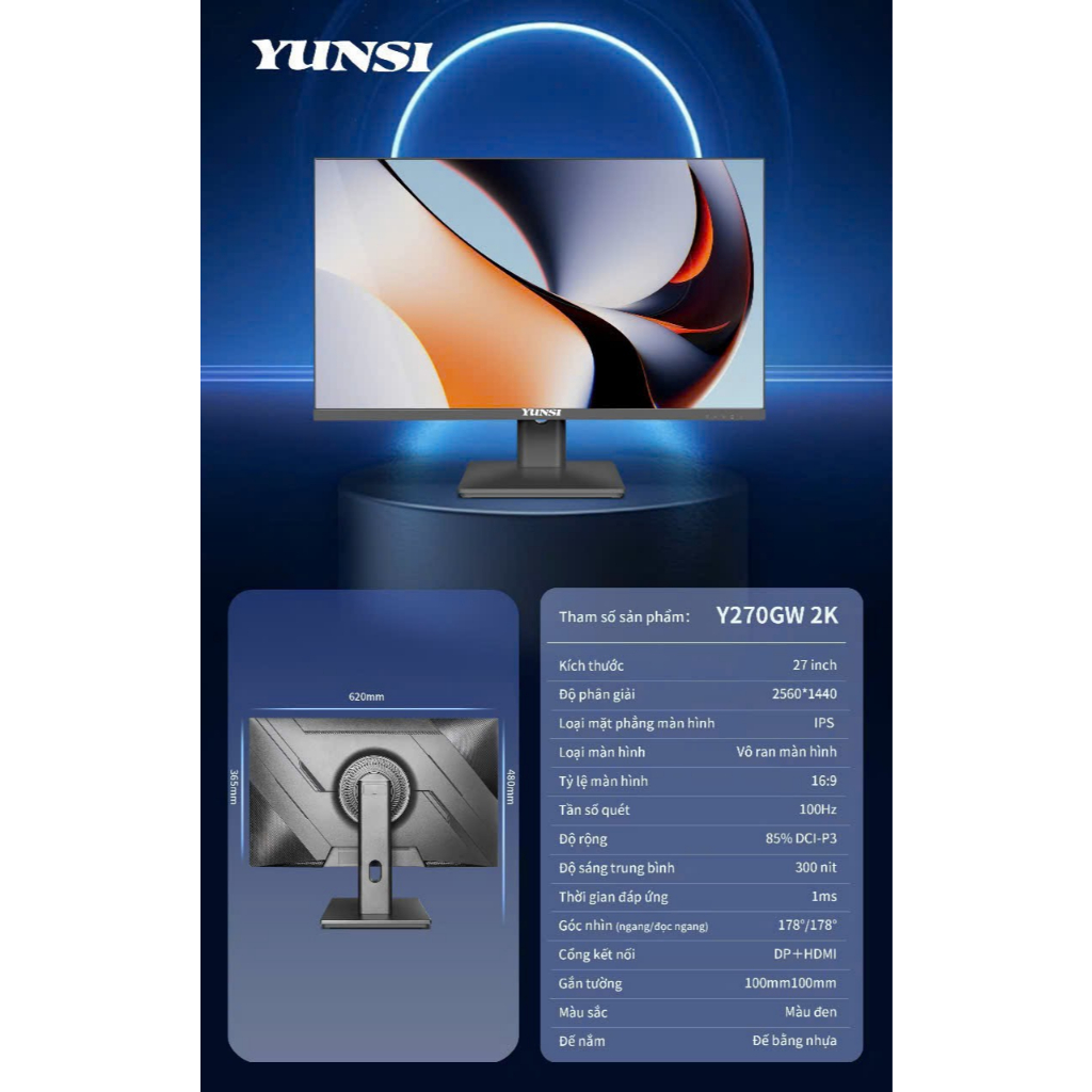 MÀN HÌNH YUNSI 27inch - 100HZ | Shopee Việt Nam
