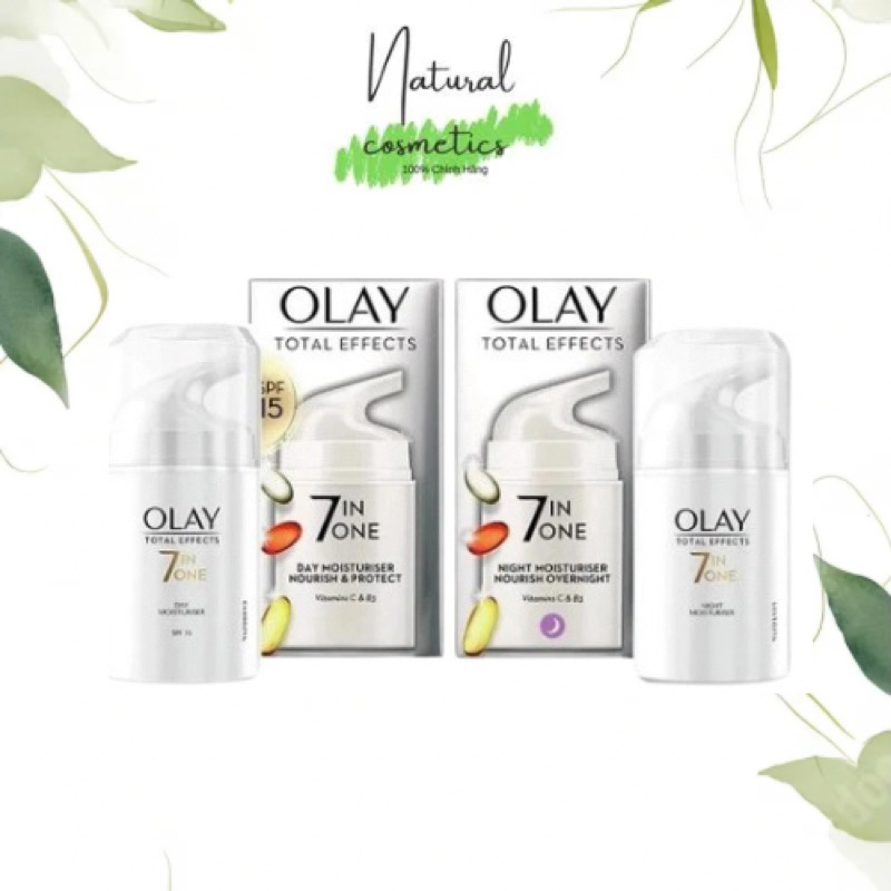 [Auth] Kem dưỡng face Olay 7 in 1 Night Cream kem dưỡng trắng da giảm lão hóa da mặt 50ml ...