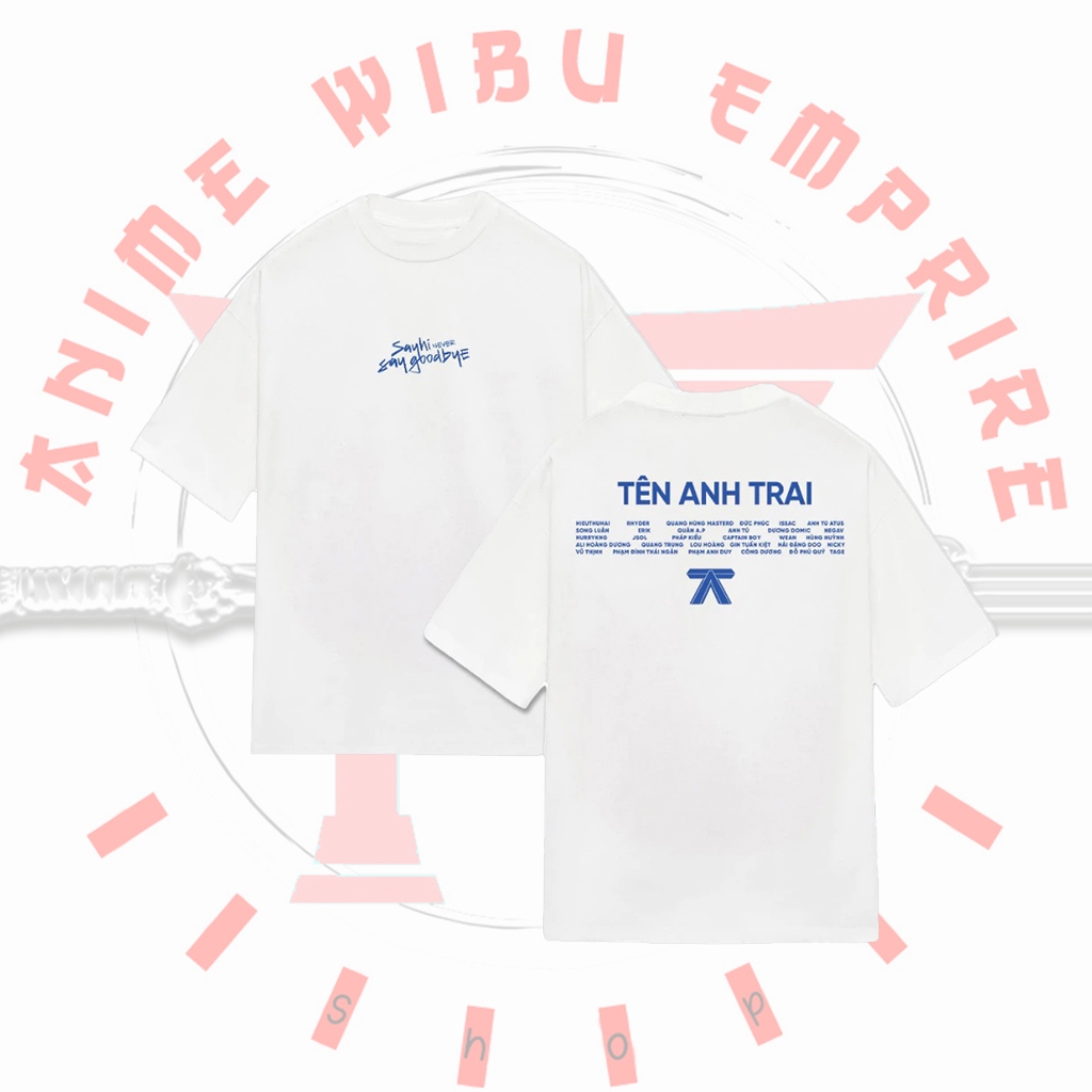 [anime wibue] Áo 30 Anh Trai Say Hi concert, nam nữ mặc form cực đẹp ...