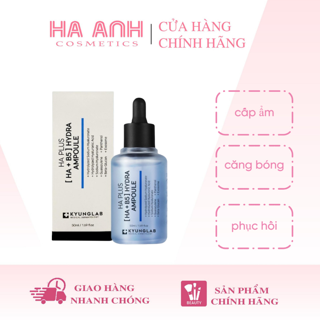 Serum Kyung Lab HA Plus [HA + B5] Hydra Ampoule 50ml | Shopee Việt Nam