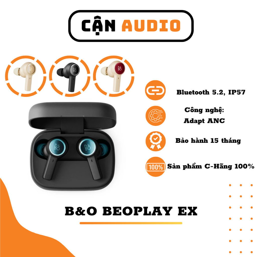 Tai nghe B&O Beoplay EX - Cận Audio | Shopee Việt Nam