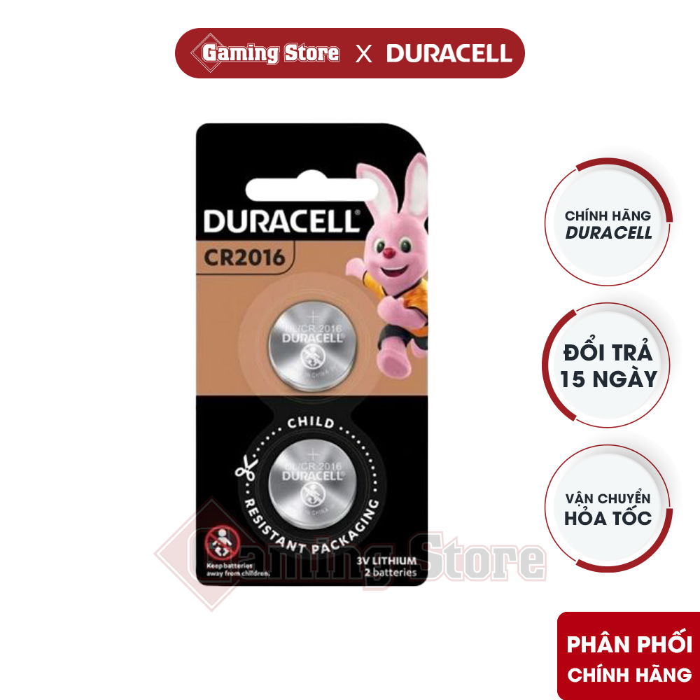 Pin Duracell CR2016 Lithium 3V (Vỉ 2 Viên) – Hàng Chính Hãng | Shopee ...