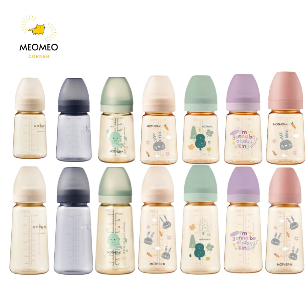 [FULL BOX] Bình Sữa PPSU Hàn Quốc MOTHER-K 180ml & 280ml | Shopee Việt Nam