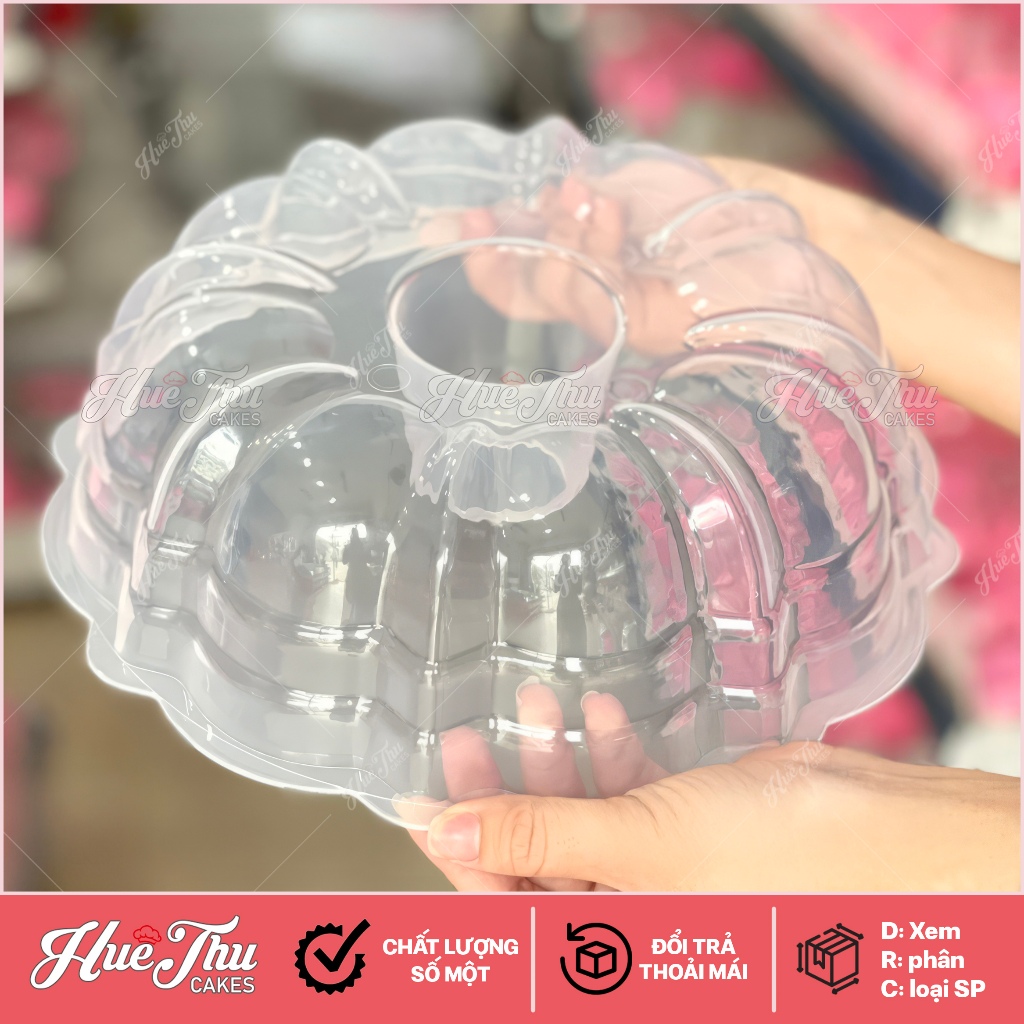 Khuôn rau câu Bông 27cm đổ cốt bánh rau câu 3D 4D nhấn xôi | Shopee ...