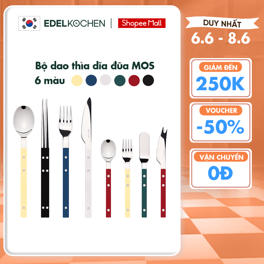 Dao/Thìa/Dĩa/Đũa inox 304 cao cấp Edelkochen MOS Collection (Mỗi phân ...