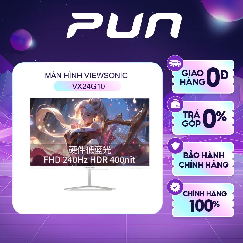 Màn hình ViewSonic VX24G10 - Full HD - Fast IPS 240Hz - Chuyên Game ...