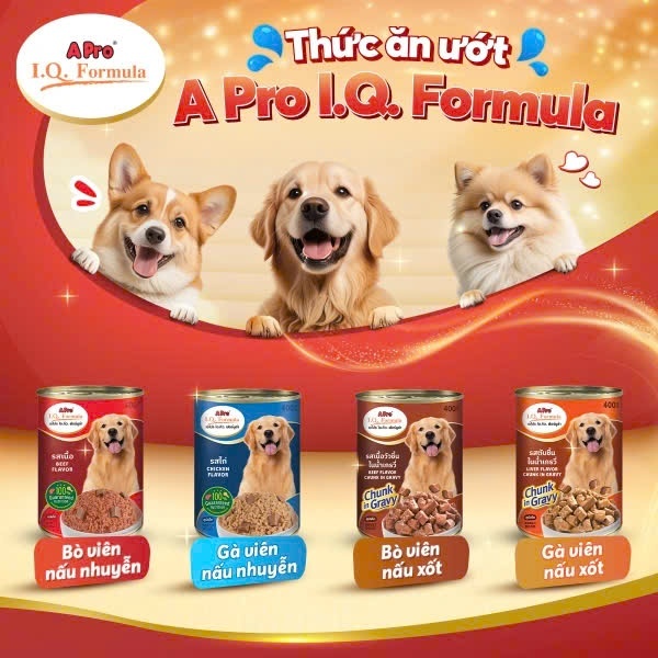 [LON 400G] Pate cho chó SMARTHEART và I.Q PRO LON 400G hương vị bò và gà [LON 400G] | Shopee ...