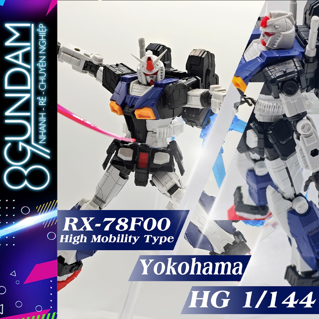 [CÓ SẴN] Mô Hình Lắp Ráp HG RX-78F00 Yokohama High Mobility Type - GFY ...