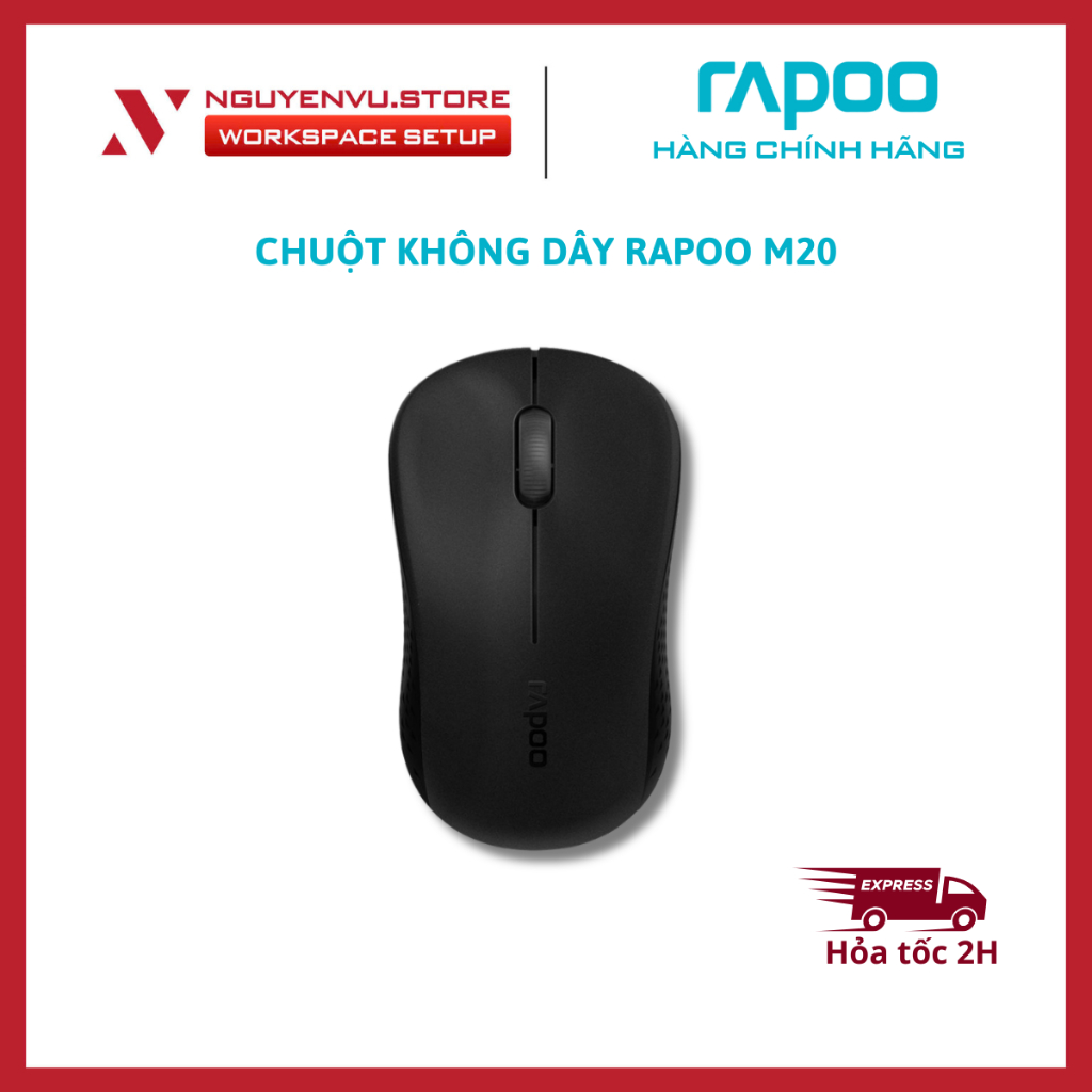 [KHO HN - HCM] Chuột Không Dây Rapoo M20 - Hàng Chính Hãng | Shopee Việt Nam