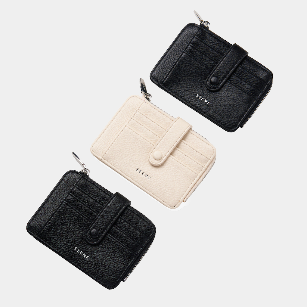 Ví đựng thẻ khóa kéo chữ L SEEME Gigi Cardholder | Shopee Việt Nam