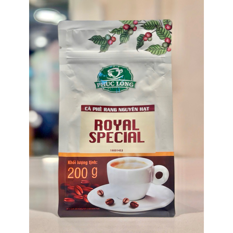 Cà Phê Hạt Royal Special 200gr Phúc Long | Shopee Việt Nam