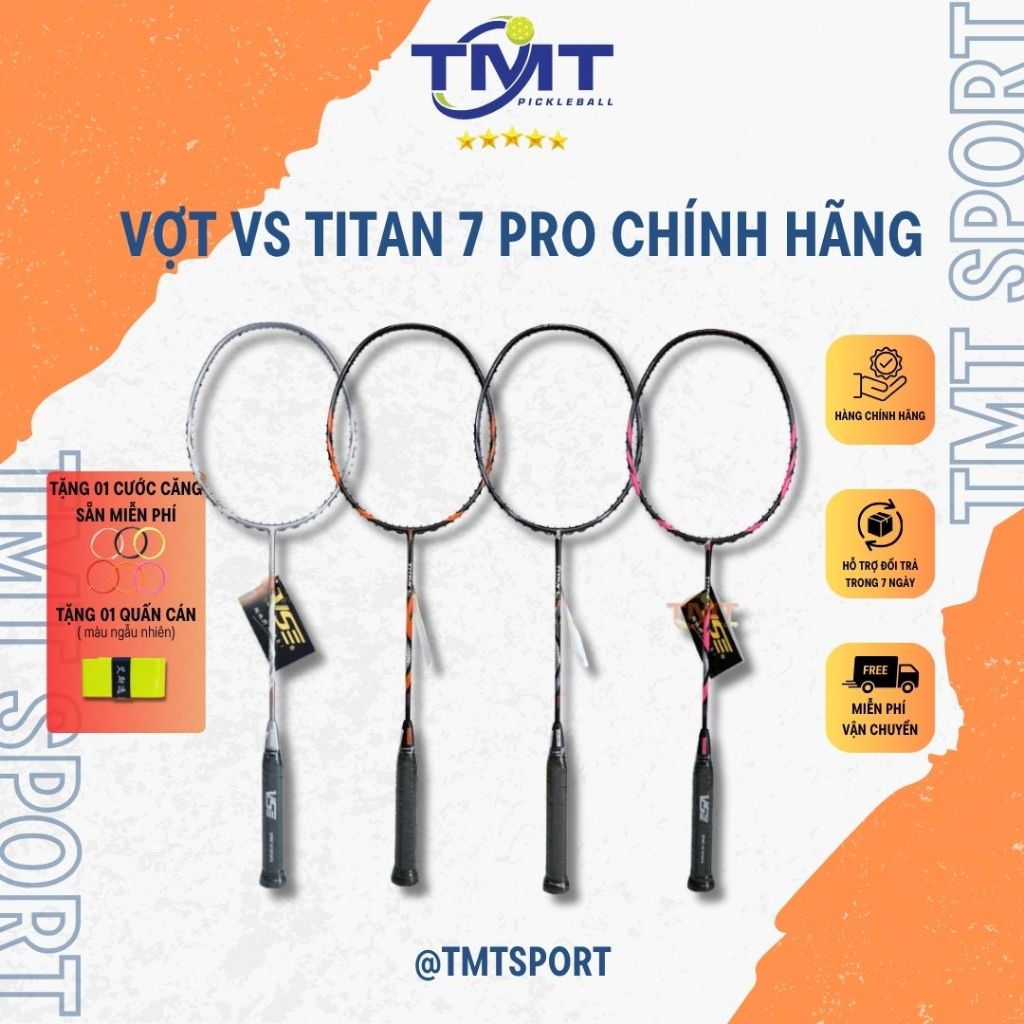 Vợt Cầu Lông VS Titan 7 Pro Chính Hãng, Vợt Cầu Lông Chính Hãng VS ...