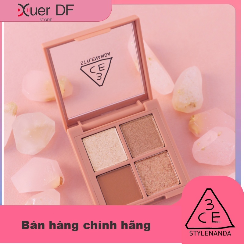 Bảng phấn mắt 3CE 4 màu cỡ Mini Multi Eye Color Palette Small Eye Shadow 3.2g Chính Hãng ...
