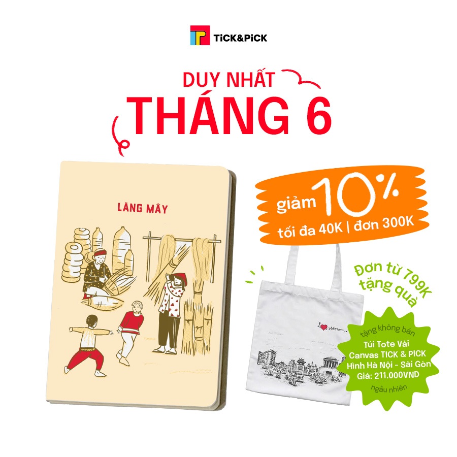 Sổ Tay TICK & PICK Bìa Da PU 120 Trang – Họa Tiết Văn Hóa Việt Nam Độc ...