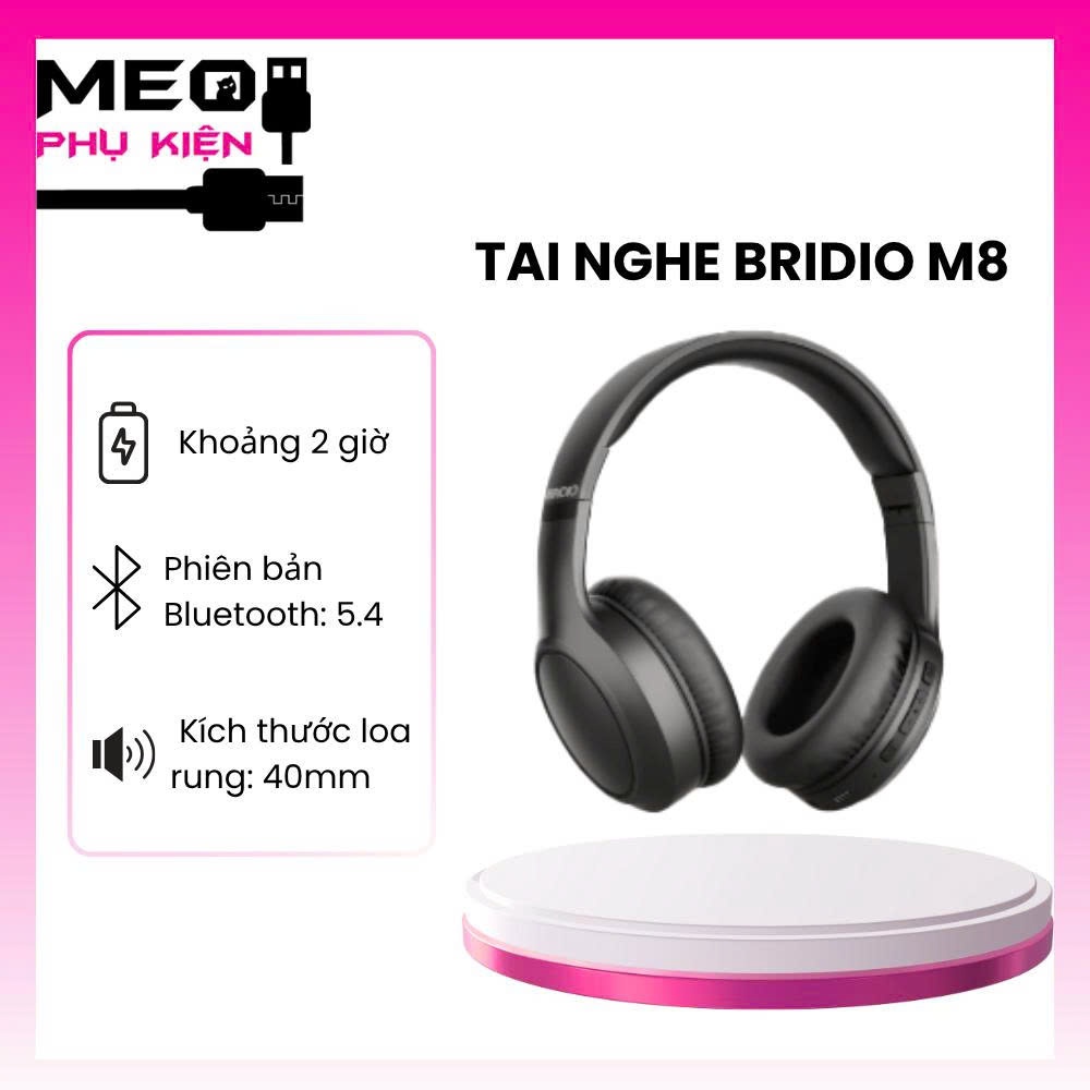 Bridio M8 Tai nghe Bluetooth ANC chống ồn độ trễ thấp cho game chế độ ...