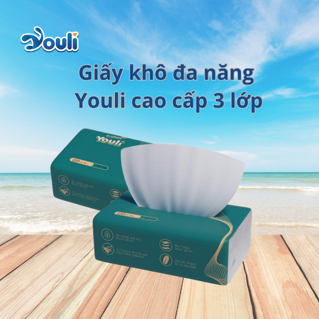 Giấy khô đa năng Youli cao cấp 3 lớp 110 tờ - Nhập khẩu trực tiếp từ ...