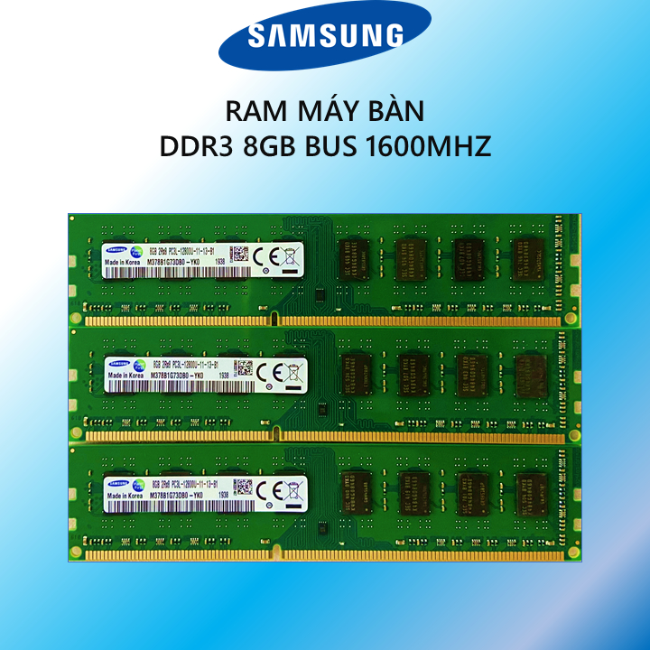 RAM PC Samsung 8GB DDR3L, DDR3 Bus 1600Mhz PC3L, PC3 - 12800 1.35V - 1 ...