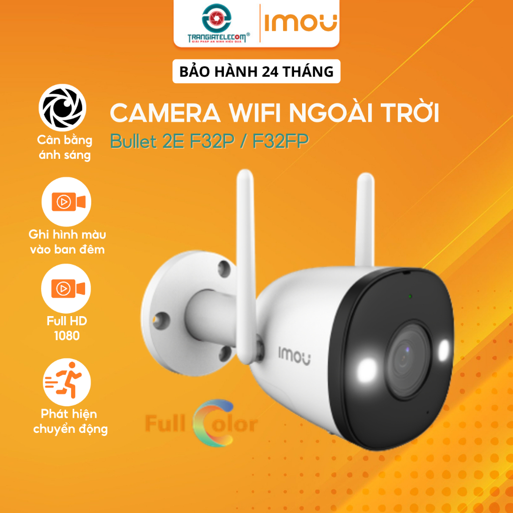 Camera Wifi Ngoài Trời 3MP IMOU IPC-F32P I F32FP Phát Hiện Chuyển Động ...