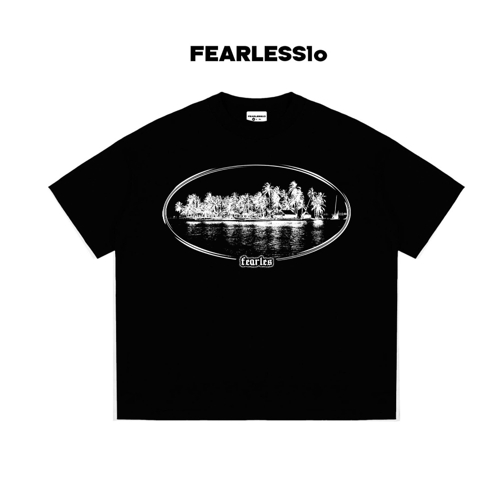 Áo Thun 280GSM Fearless Trees - Black - FORM Boxy | Shopee Việt Nam