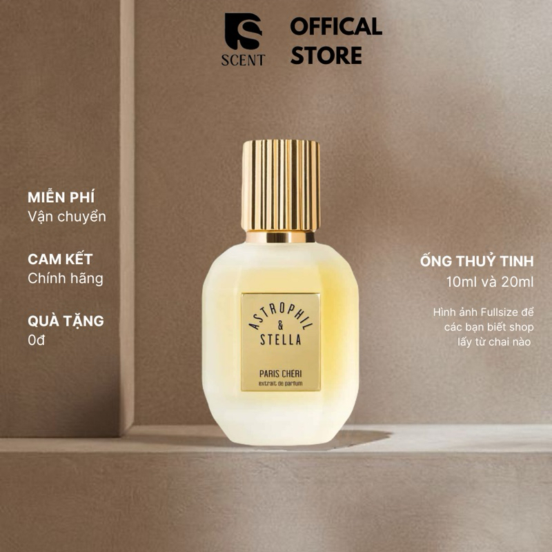 [SSCENT] Nước hoa Astrophil Stella Paris Cheri | Mẫu thử chính hãng ...