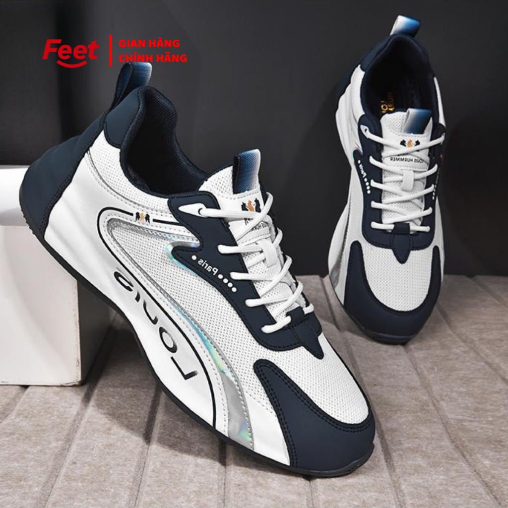 Giày Sneaker Nam Nữ Louis Hurmmer L8919 Phong Cách Hàn Quốc Đế Êm Form ...
