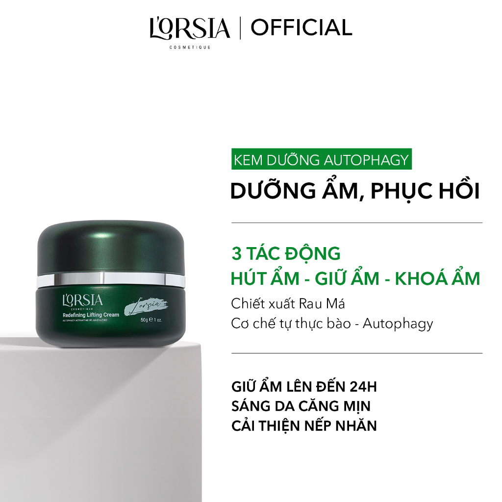 Kem Dưỡng Phục Hồi Da L’orsia Cosmétique Autophagy Activating ...