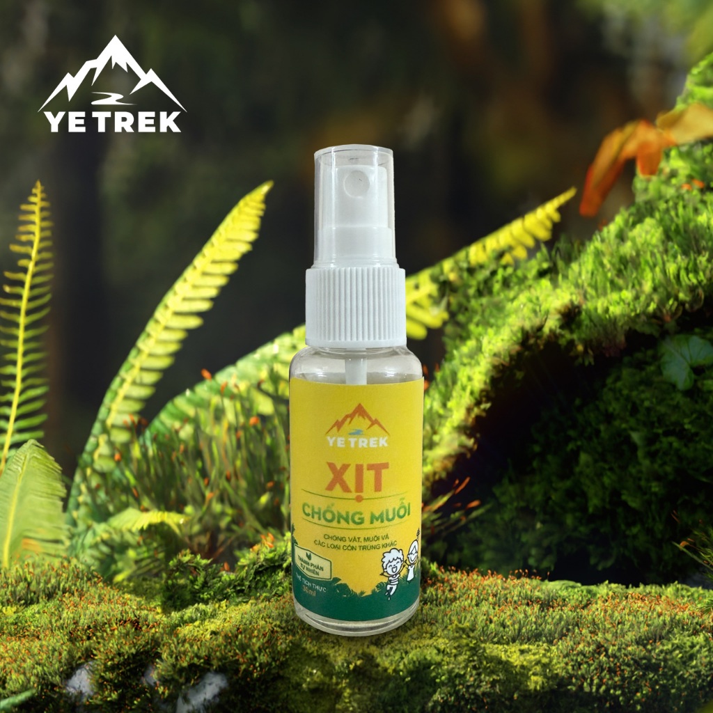Xịt chống muỗi, chống vắt YETREK Deet Free (30ml) | Shopee Việt Nam