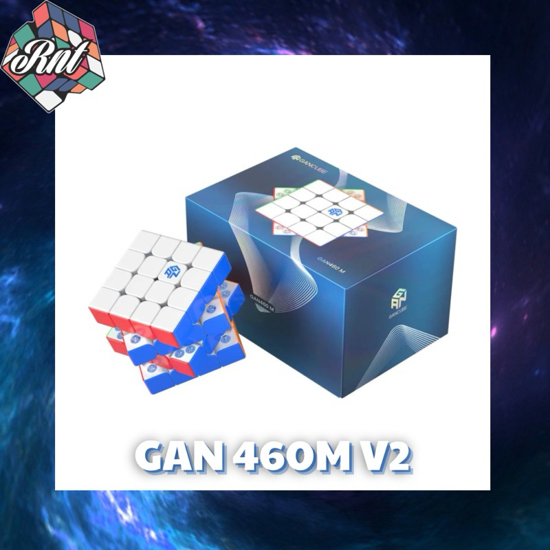 Rubik 4x4 GAN 460M V2 UV 4x4 Core Magnetic Tripple track core | Shopee ...