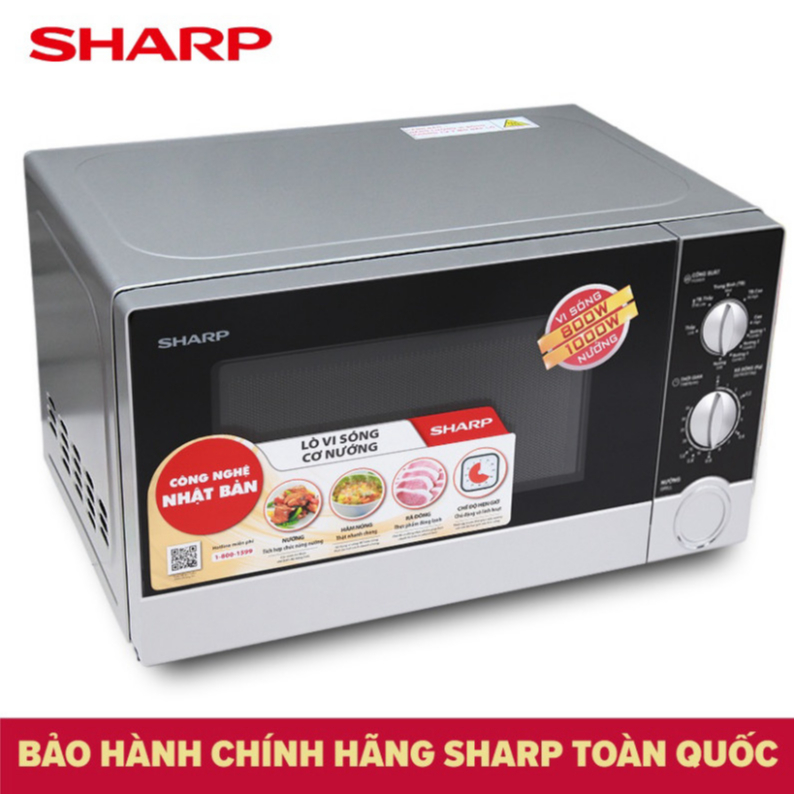 Lò Vi Sóng Có Nướng Sharp R-G302VN-S - 23 Lít - Hàng chính hãng ...