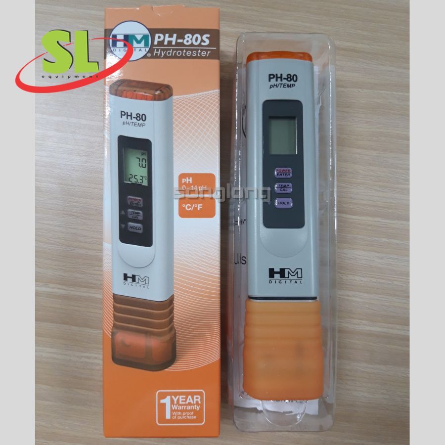 Bút đo PH nước model PH80- hãng HMD- Hàn Quốc, bảo hành 6 tháng | Shopee Việt Nam