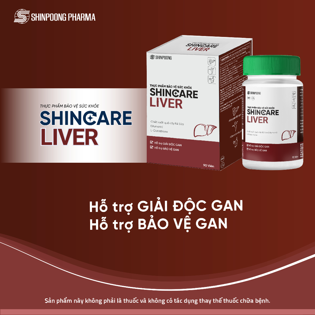 TPBVSK SHINCARE LIVER - Hỗ trợ giải độc gan, bảo vệ gan - Shinpoong ...