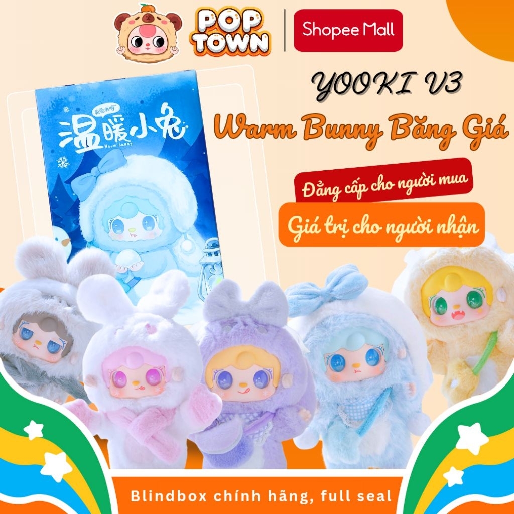 [HỎA TỐC] YOOKI V3 MÙA ĐÔNG - Warm Bunny - Băng Giá - Blindbox, quà ...