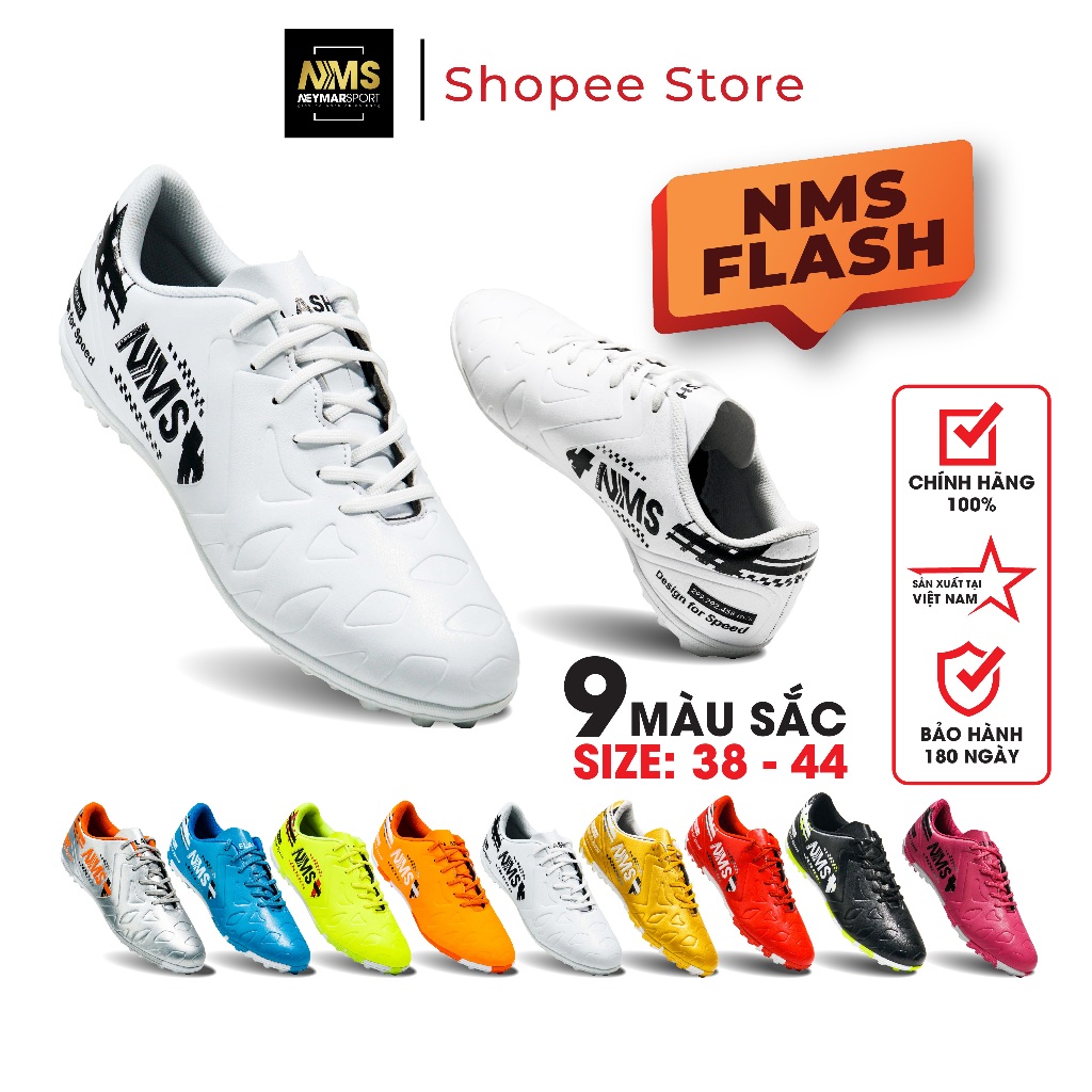 Giày đá bóng NMS FLASH đế giày bám sân chịu lực tốt [MUA KÈM DEAL SỐC ...