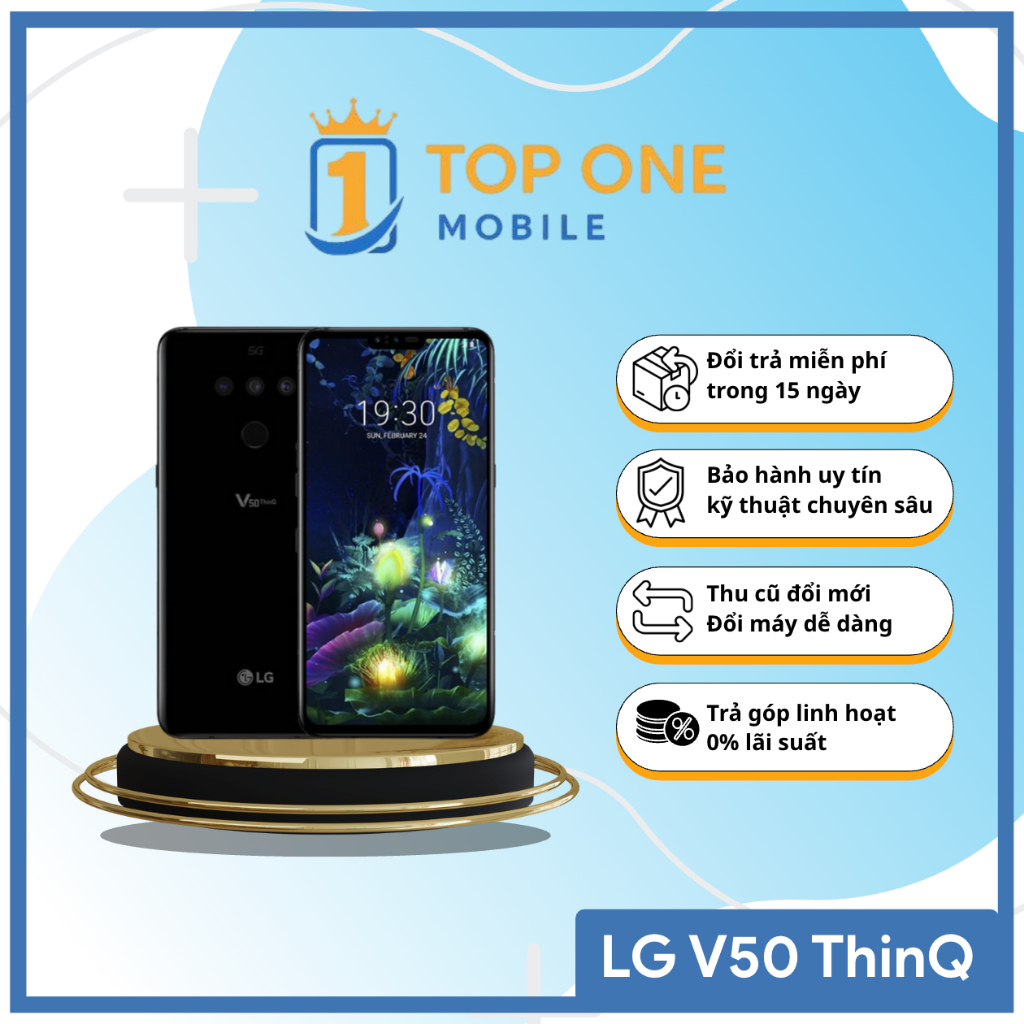 Điện thoại LG V50s ThinQ 5G – RAM 6GB/128GB – Snap 855 – Màn OLED 6.4 inch – Pin 4000mAh ...