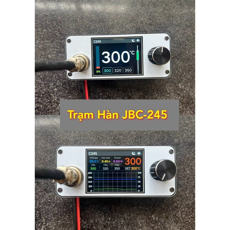 DIY Trạm hàn T12,C245,C210, màn Oled 2 inch | Shopee Việt Nam
