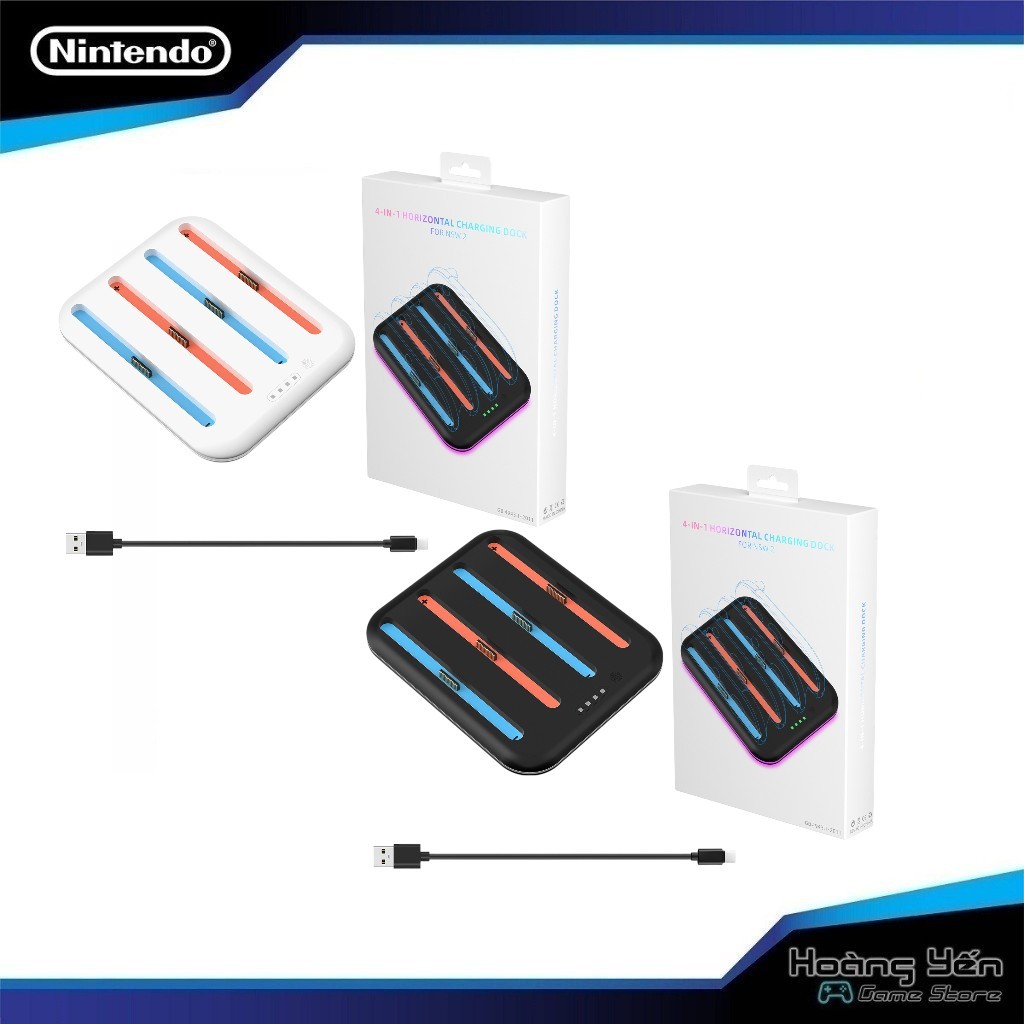 Đế Sạc 4 Joy-Con Nintendo Switch 2 JYS | Shopee Việt Nam