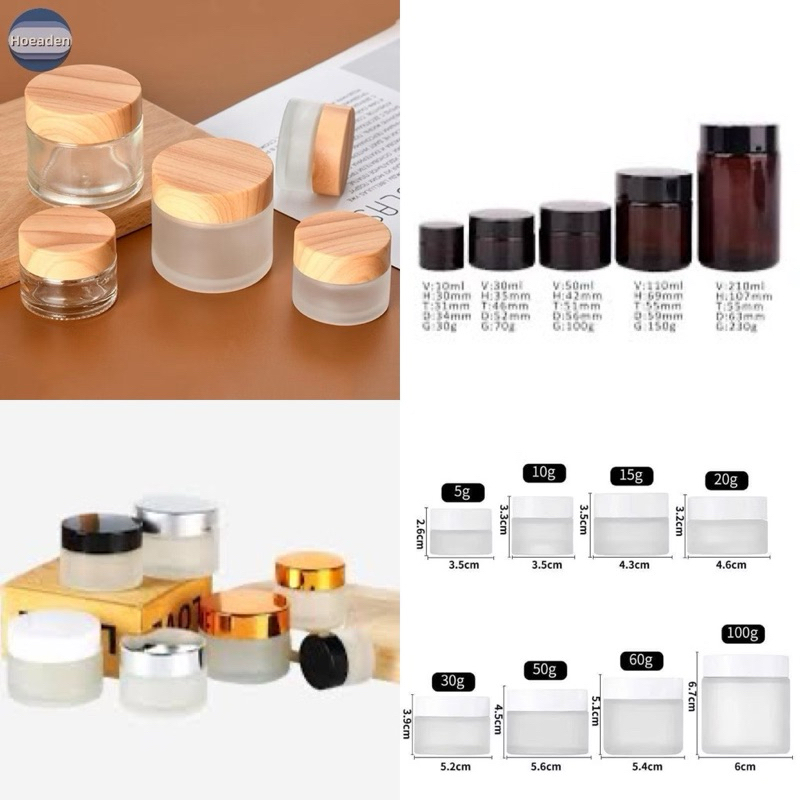 hủ thuỷ tinh 5g-10g -20g-30g-50g/ hủ chiết thuỷ tinh | Shopee Việt Nam