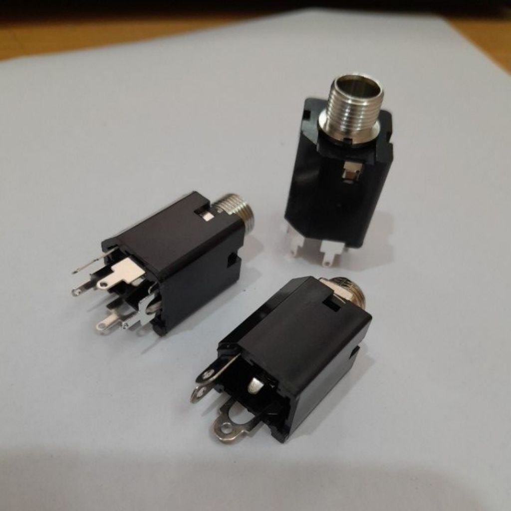 Cổng Audio Mono, stereo 6.35MM cổng cắm jack Mic, loa 6.5MM kiểu đứng 3 ...