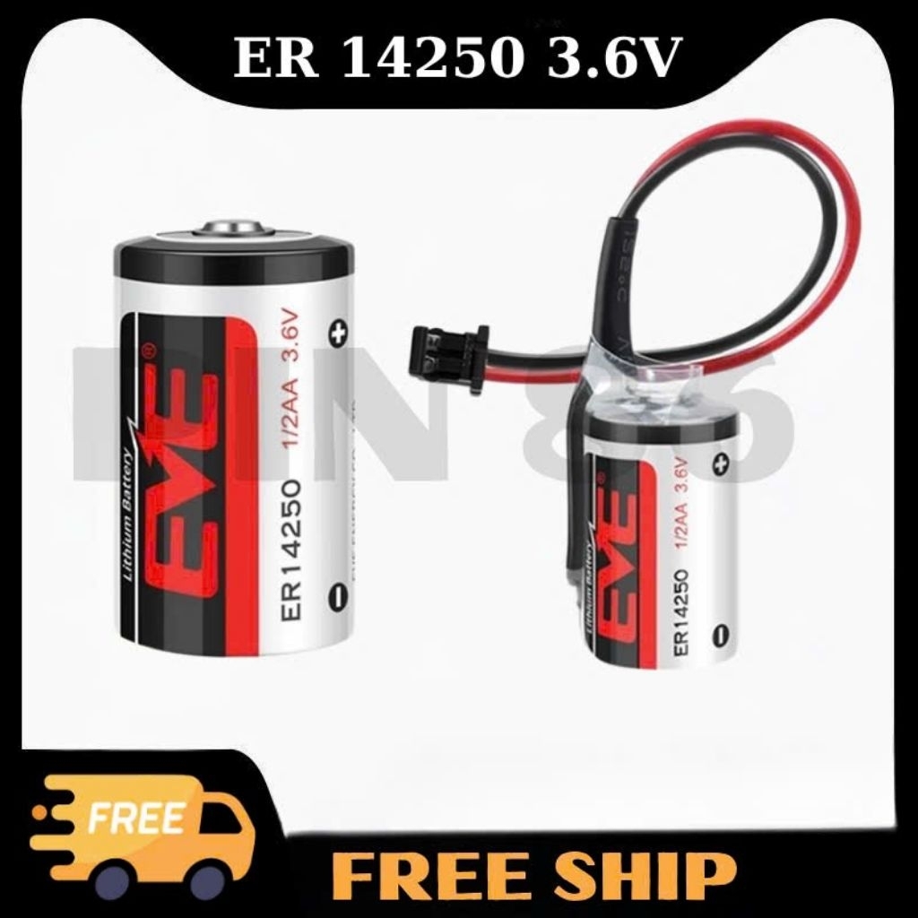 Pin EVE ER14250 3.6V 1/2AA 1200mAh chính hãng, pin nhiệt kế ẩm | Shopee ...