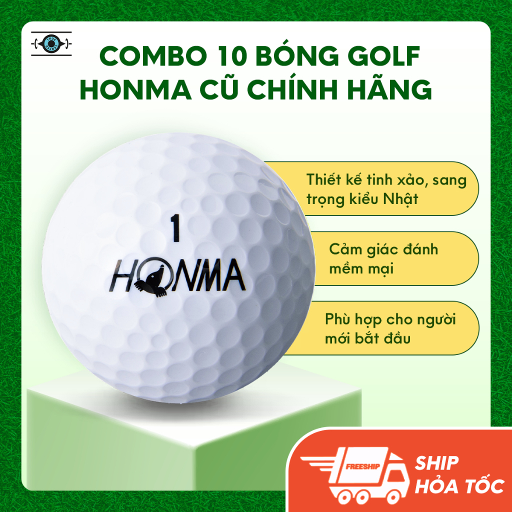 Bóng Golf Mới 95% Titleist / Honma / Callaway / Taylormade,.. Chính ...
