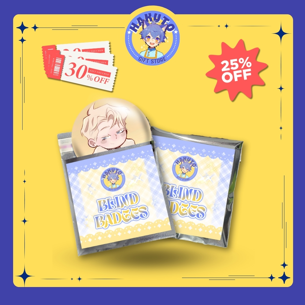 Túi mù huy hiệu badge manhwa Rose and champagne | Shopee Việt Nam