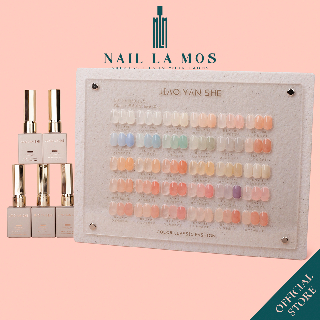 Set sơn thạch first love Jiao Yan She chính hãng 30 màu - Sơn móng tay ...
