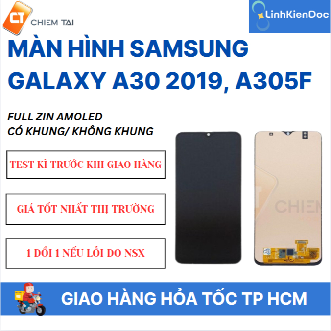 Màn hình full zin Amoled Samsung Galaxy A30 2019, A305F | Shopee Việt Nam