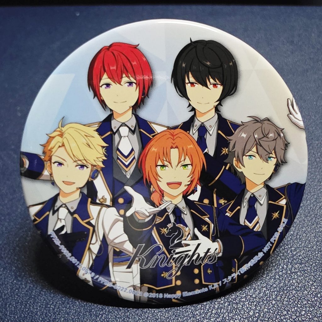Badge Collab Nyan Town Ibara Saegusa Enstars Ensemble Stars | Shopee ...